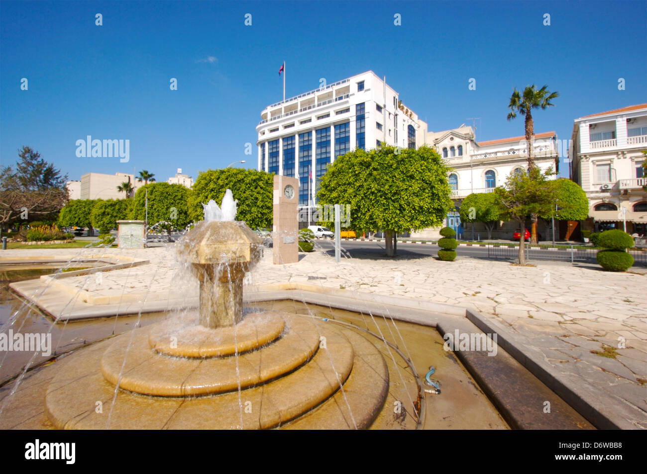 Cyprus, Limassol City, City square Stock Photo - Alamy