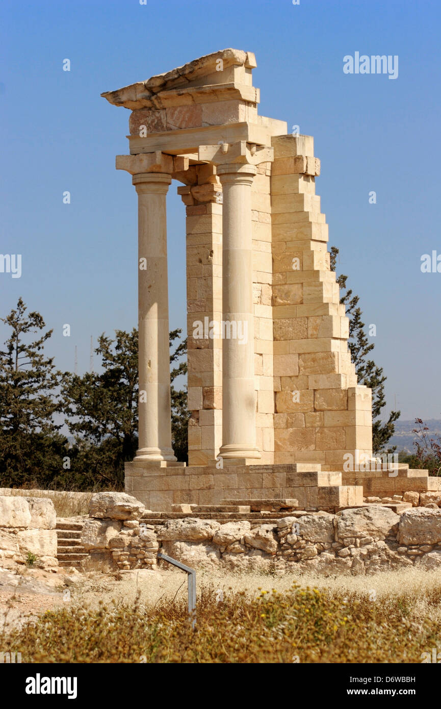Cyprus, Limassol, Temple Of Apollo Stock Photo - Alamy