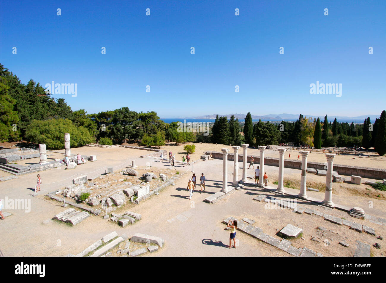 Greece, Kos Island, Asklepieion Stock Photo - Alamy