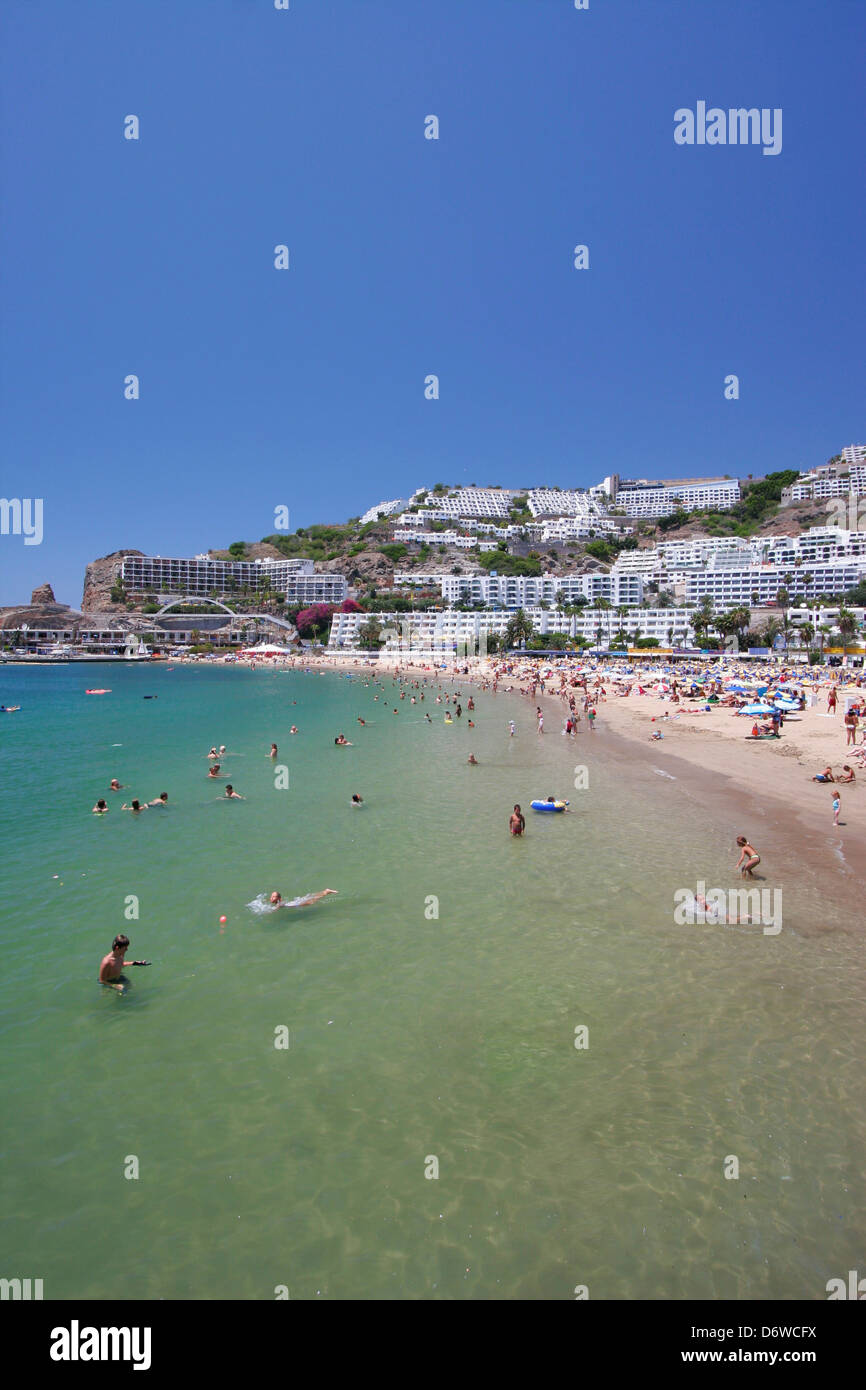 Spain, Canary Islands, Gran Canaria, Puerto Rico Stock Photo - Alamy
