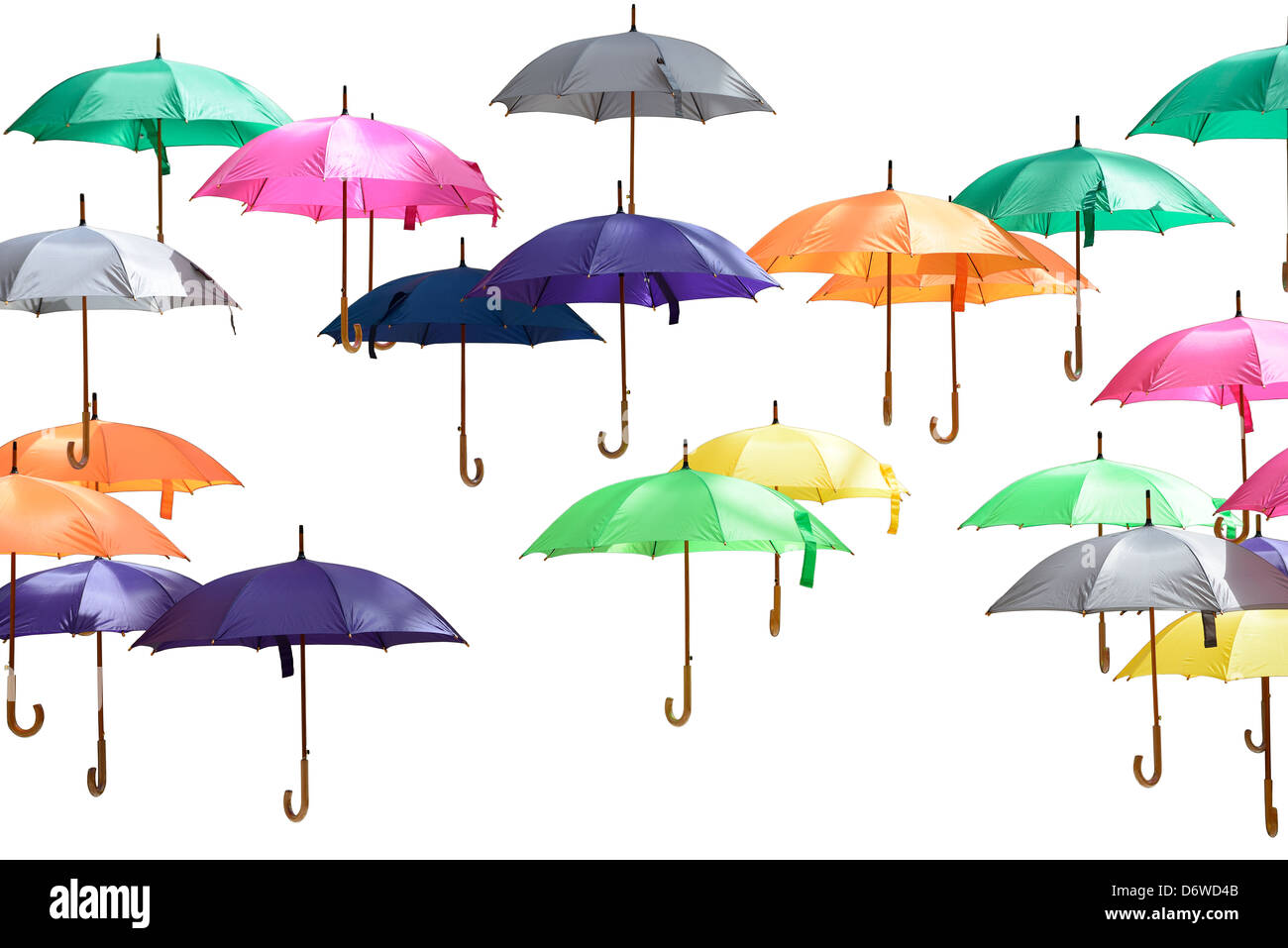 Colorful umbrellas hi-res stock photography and images - Alamy