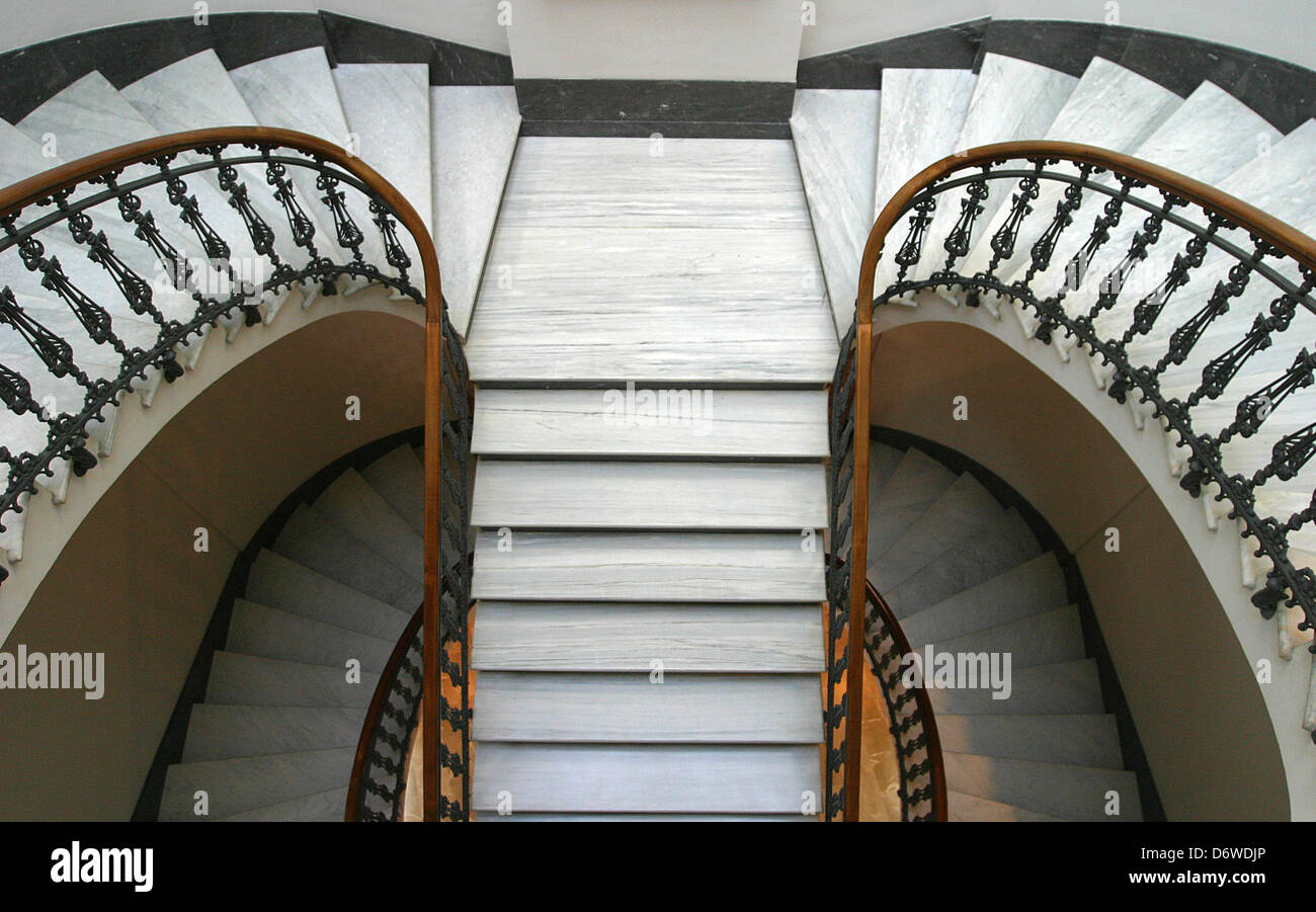 Top view from stairs Stock Photo - Alamy