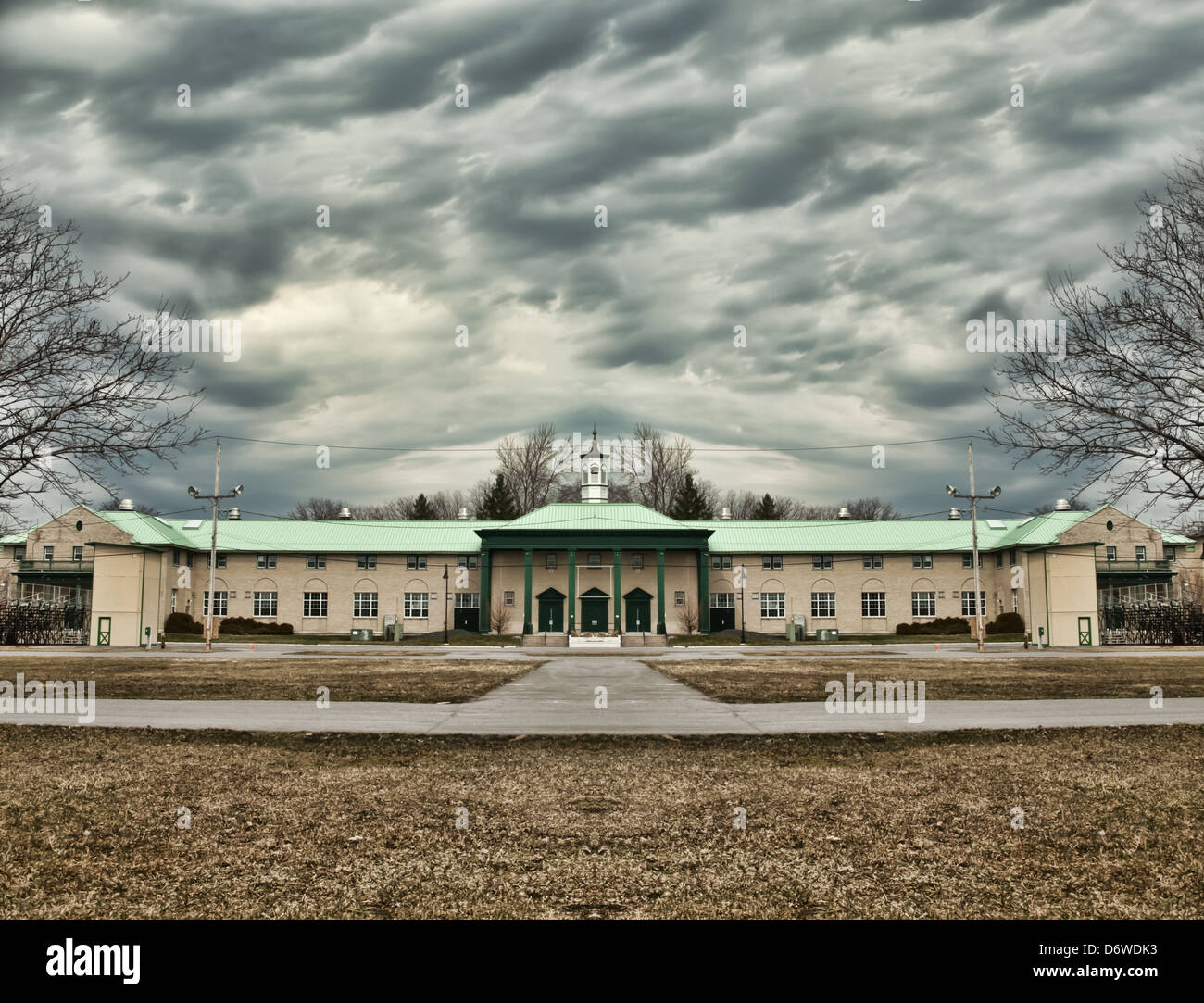 Old past school institution institutional structure building education ...