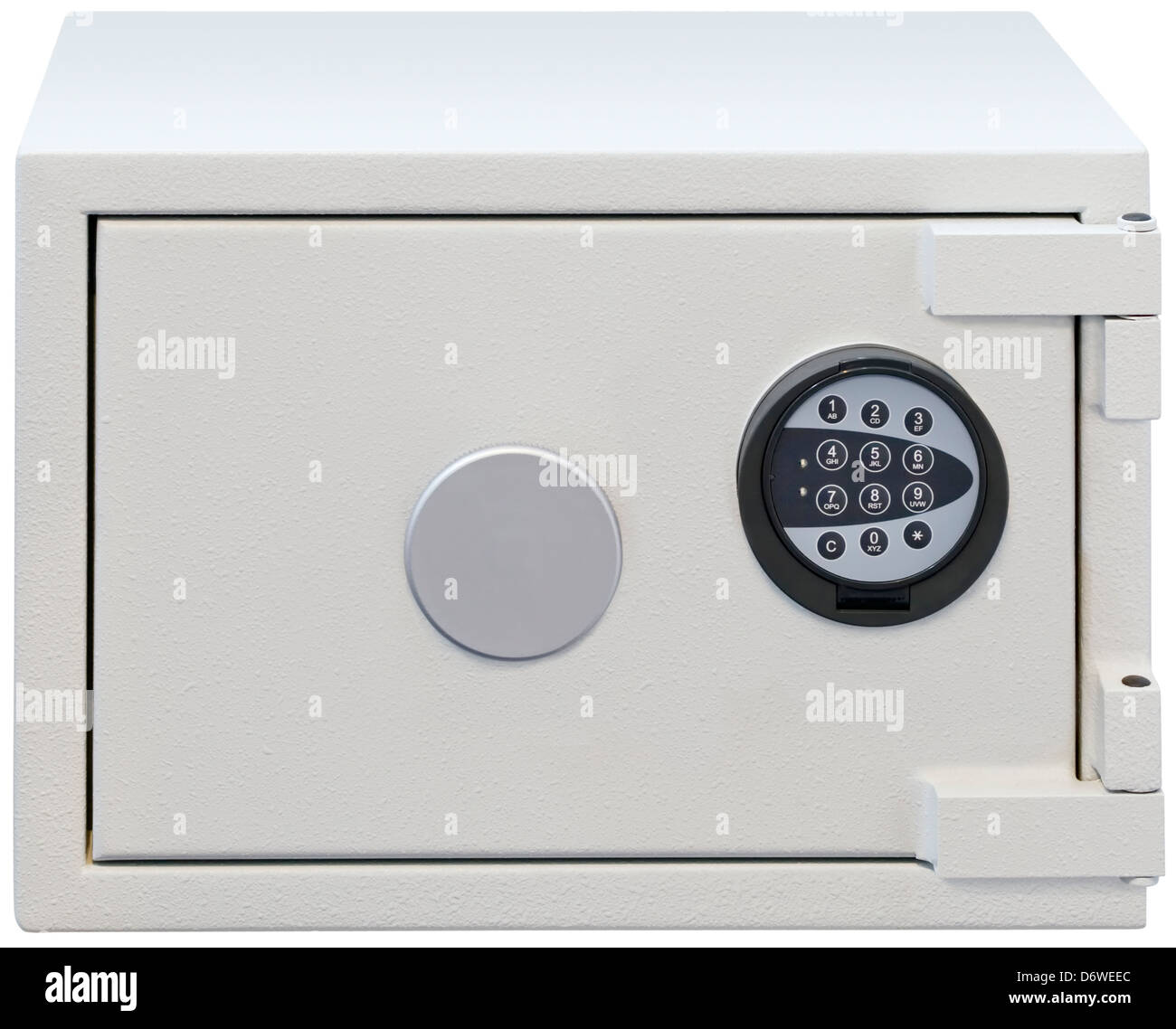 Electronic Home Safe Isolated with Clipping Path Stock Photo - Alamy