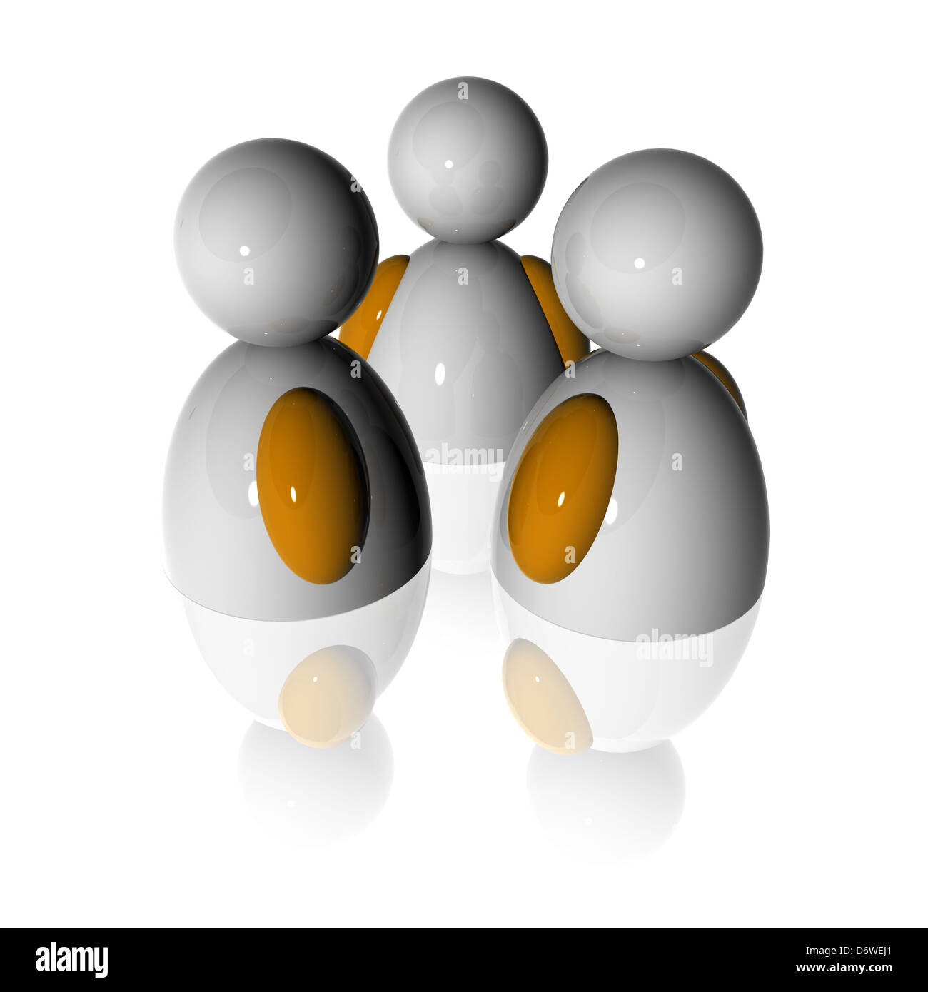 people talking - This is a 3d render illustration Stock Photo - Alamy