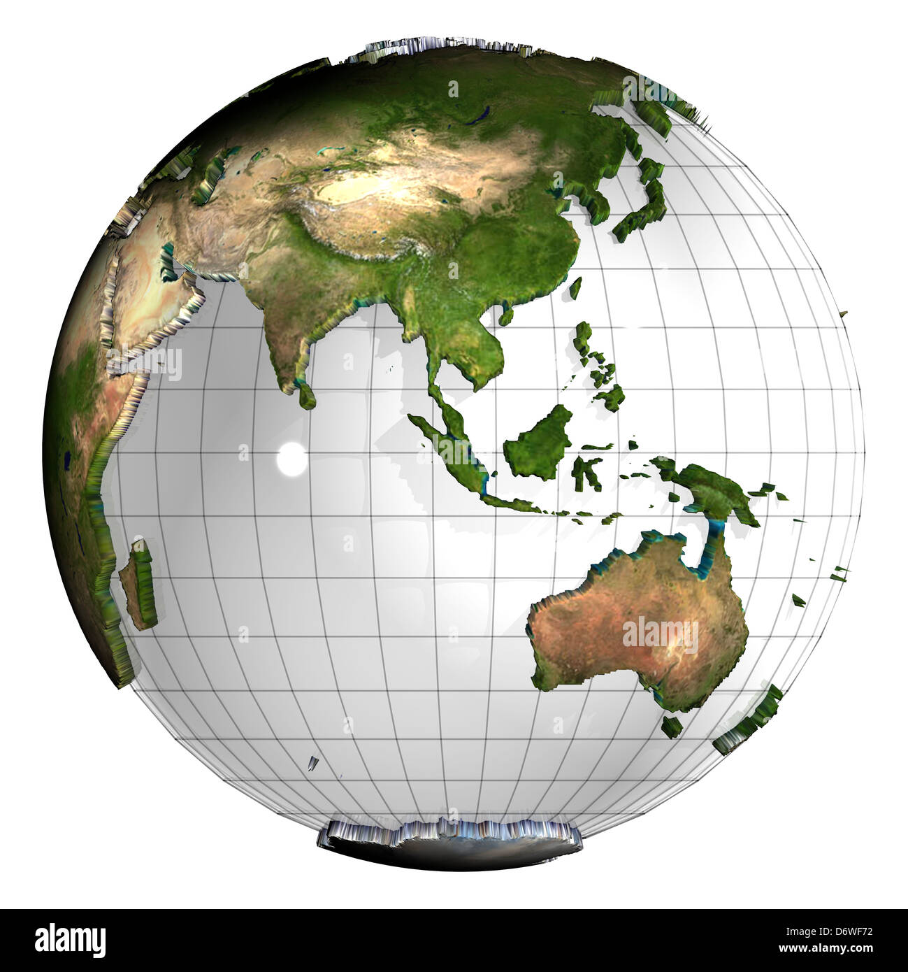 3d illustration of earth globe Stock Photo - Alamy