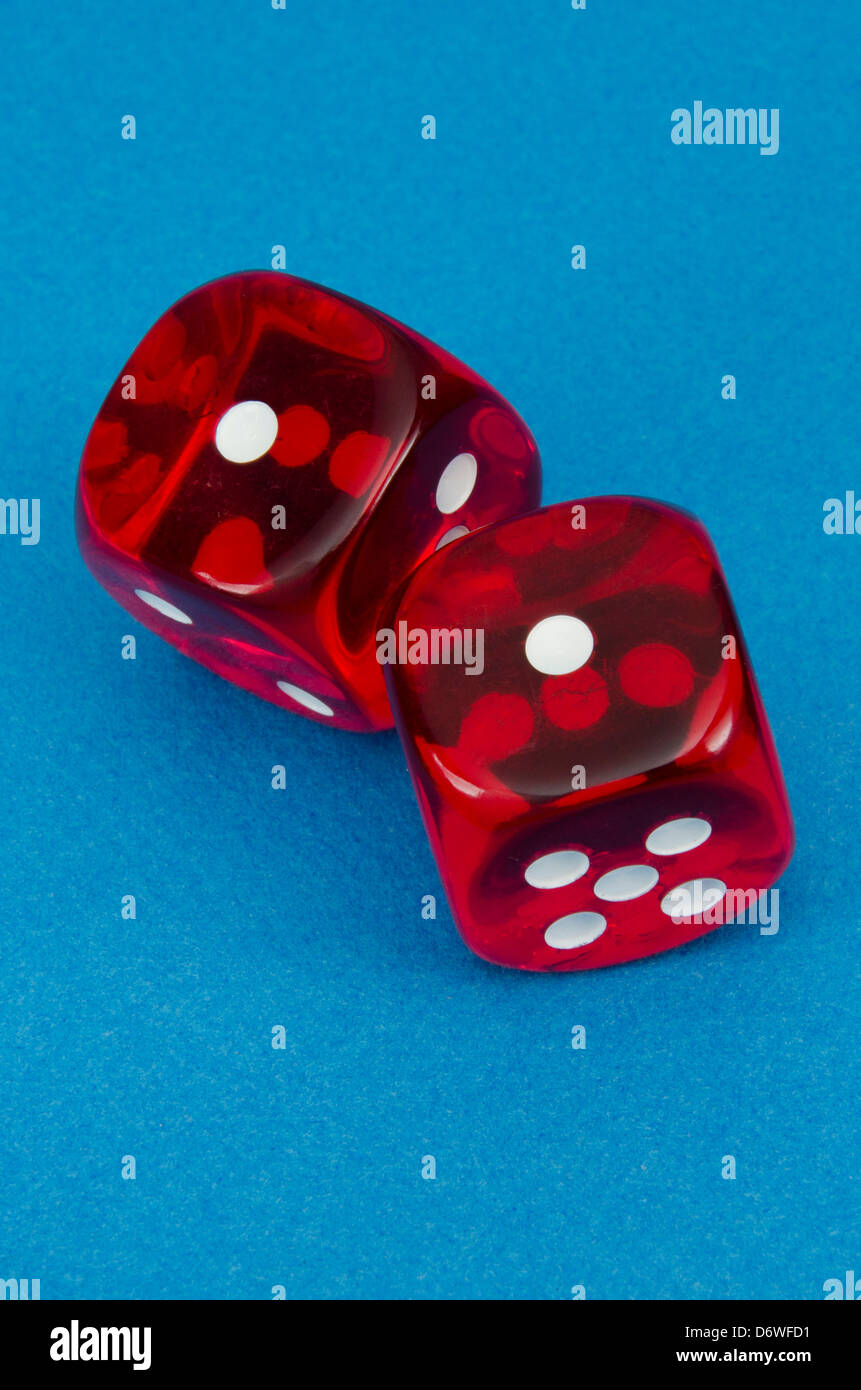 Dice showing one hi-res stock photography and images - Alamy