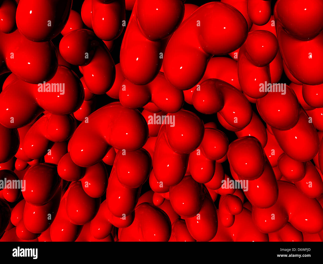 3d illustration of heart - Isolated Stock Photo - Alamy