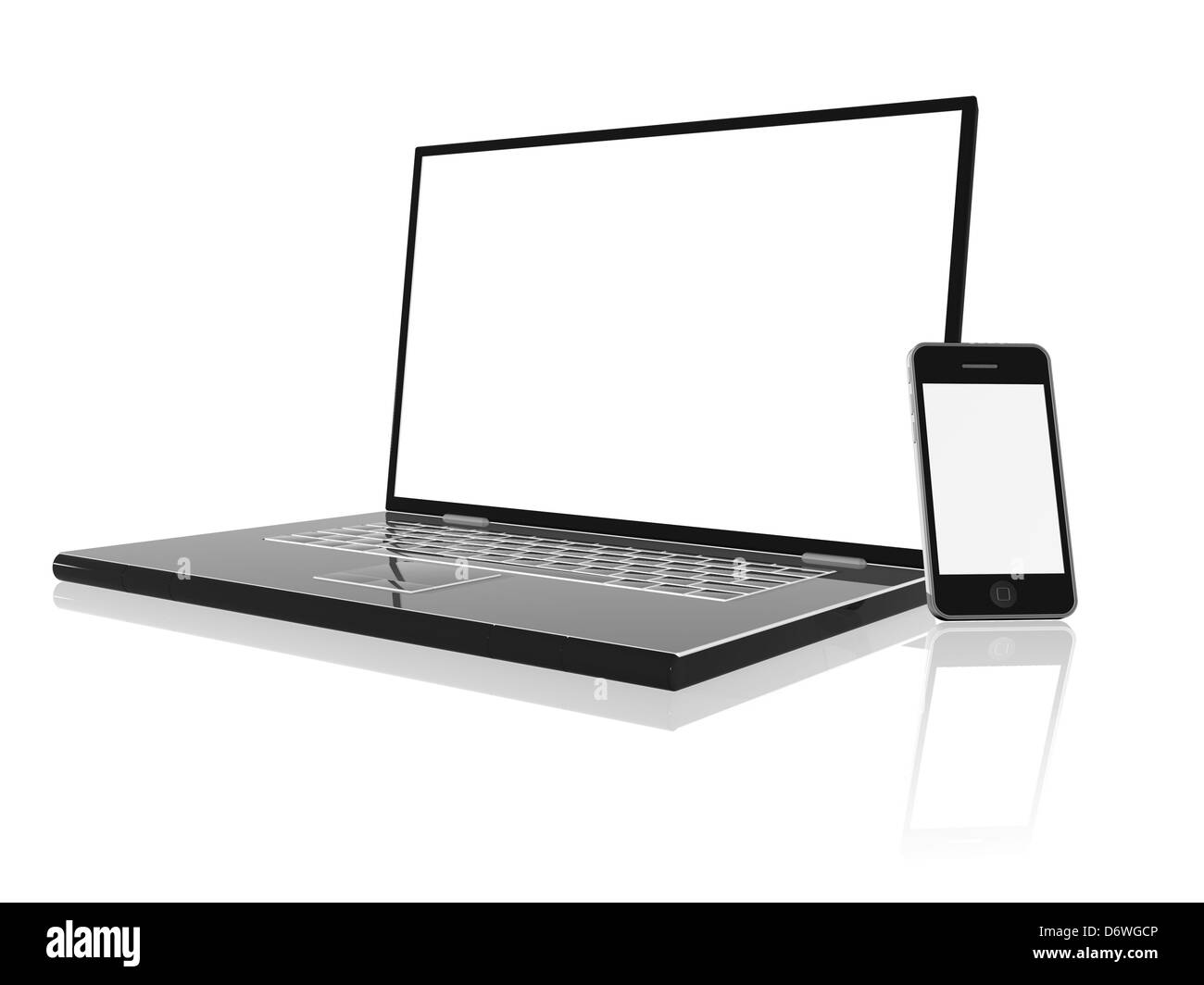 3d illustration of new technology Stock Photo - Alamy