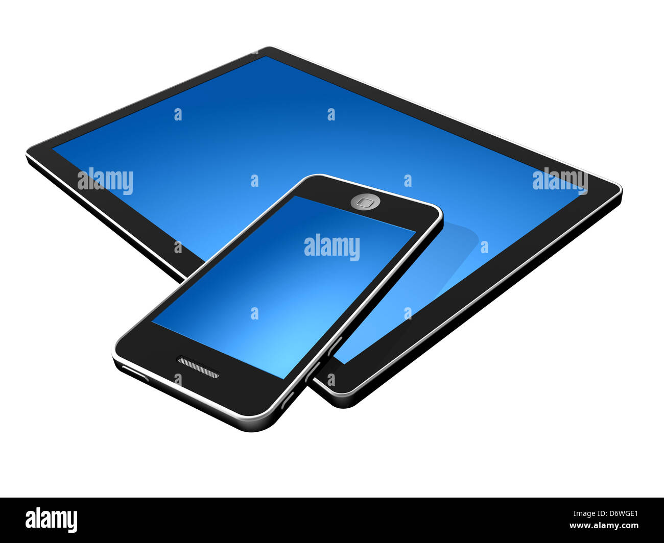 3d illustration of new technology Stock Photo - Alamy