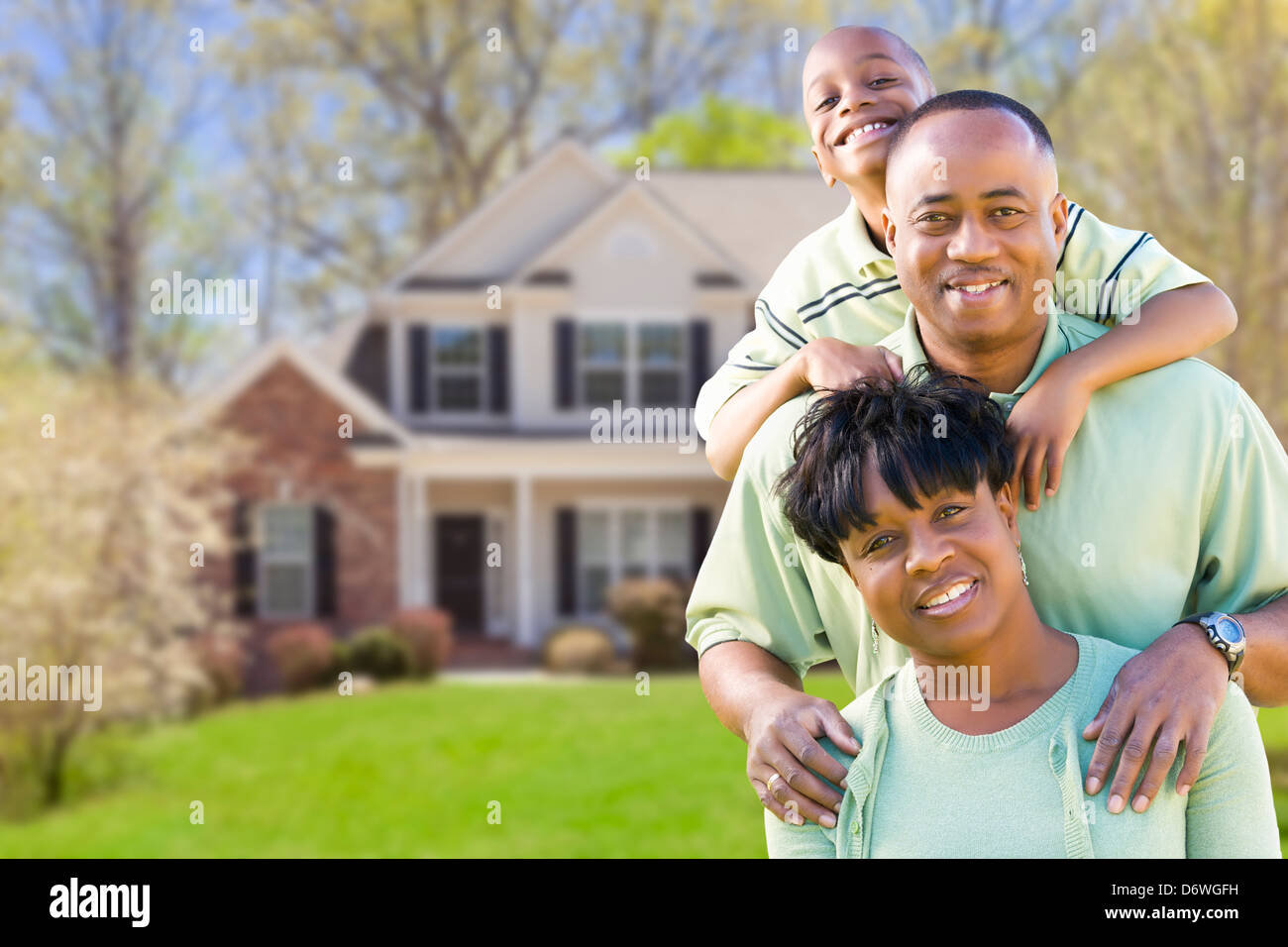 African american mom home hi-res stock photography and images - Alamy