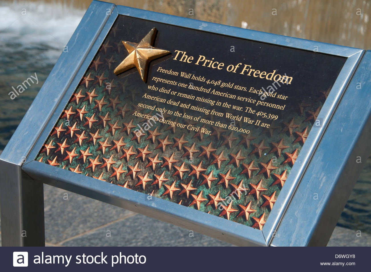 Plaque National World War Ii Memorial Stock Photos & Plaque National ...