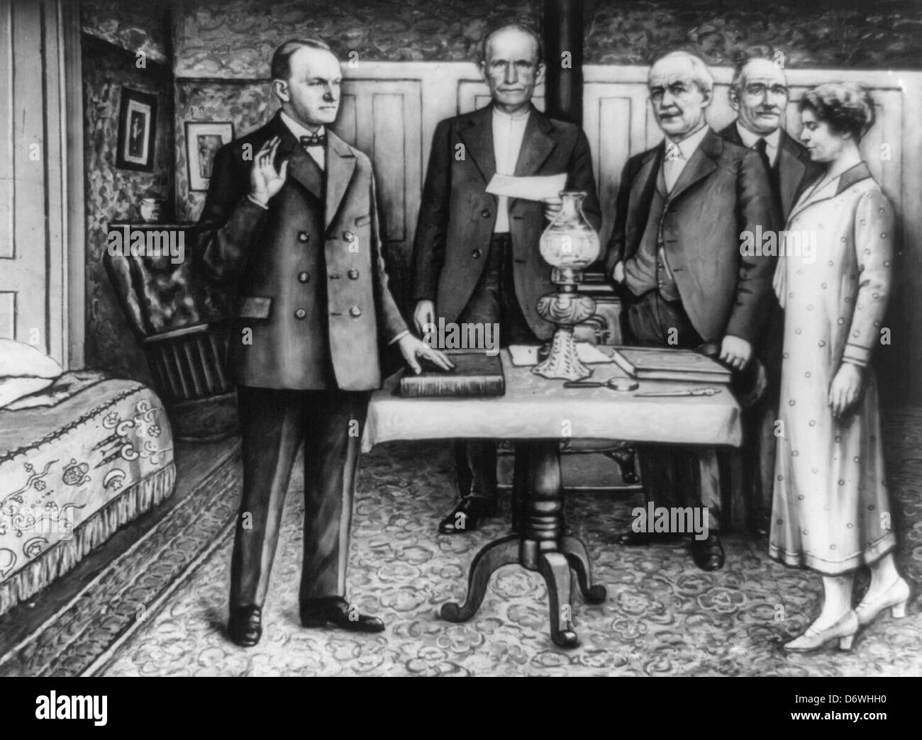 John calvin coolidge father hi-res stock photography and images - Alamy