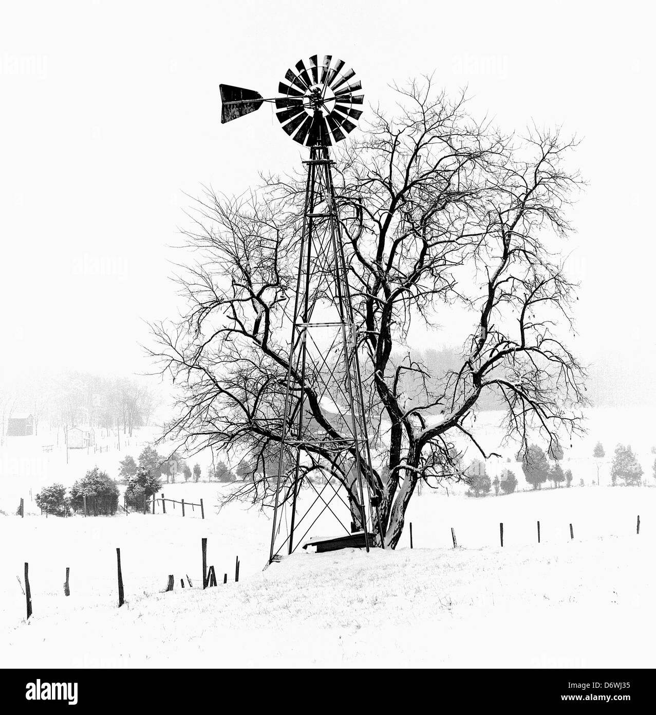 Usa wind turbine Cut Out Stock Images & Pictures - Alamy