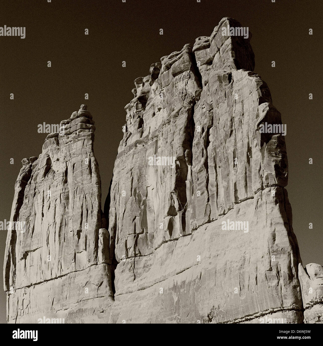 USA, Wyoming, Arches National Park, Rock formation Stock Photo - Alamy