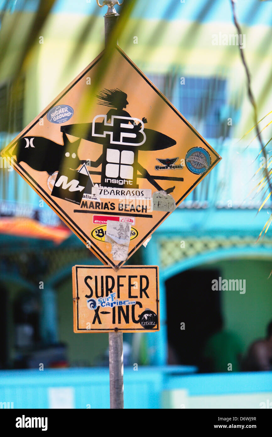 Puerto Rico, Fun Sign in Rincon Stock Photo - Alamy