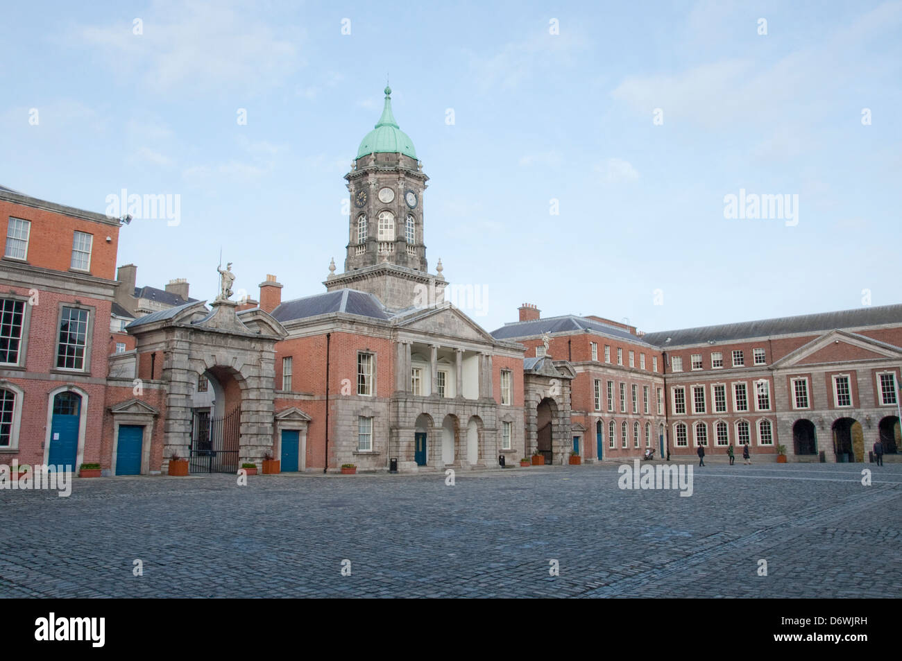 Ireland, Dublin, Courtyard at Dublin Castle Stock Photo - Alamy