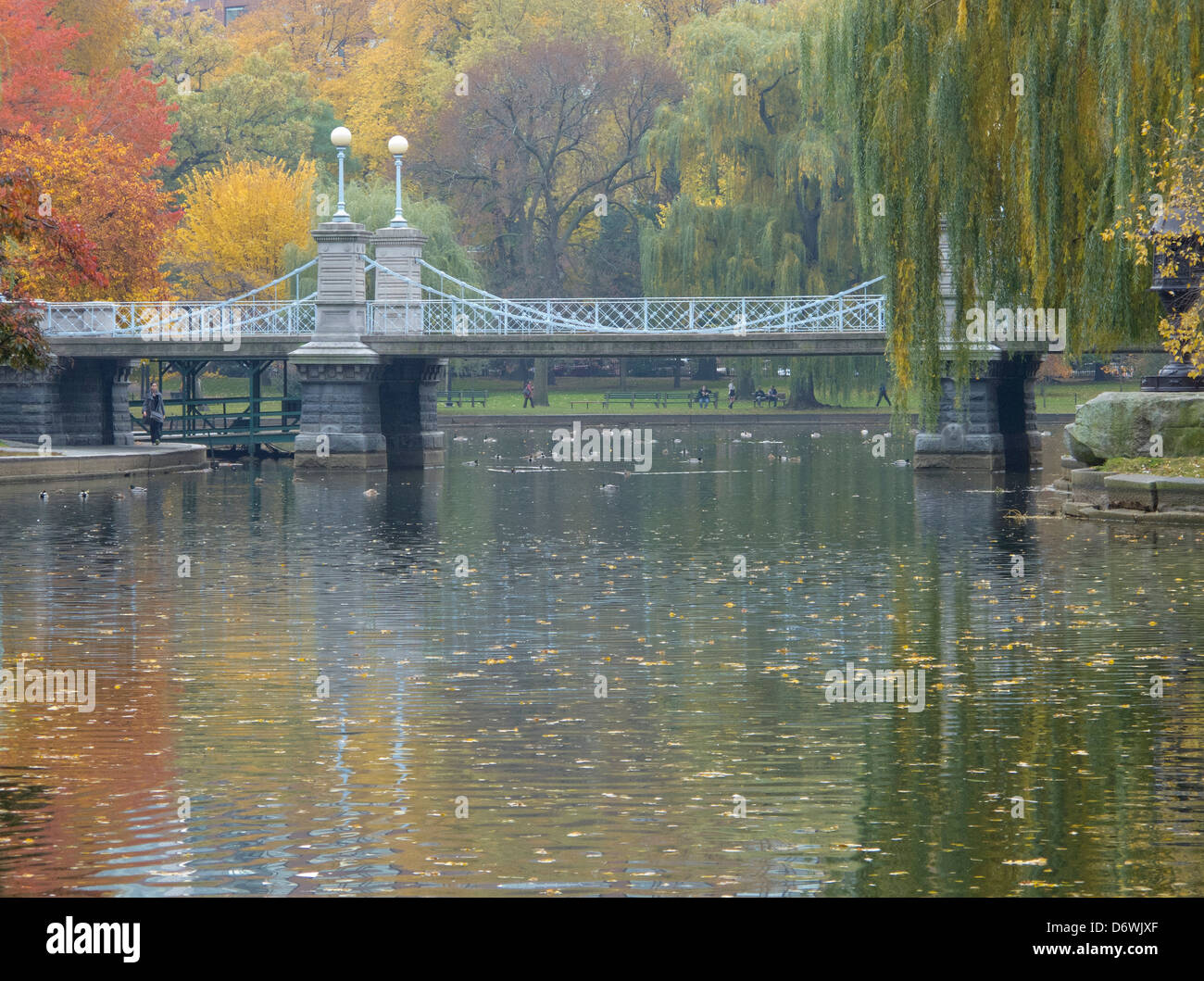 Boston lagoon bridge hi-res stock photography and images - Alamy