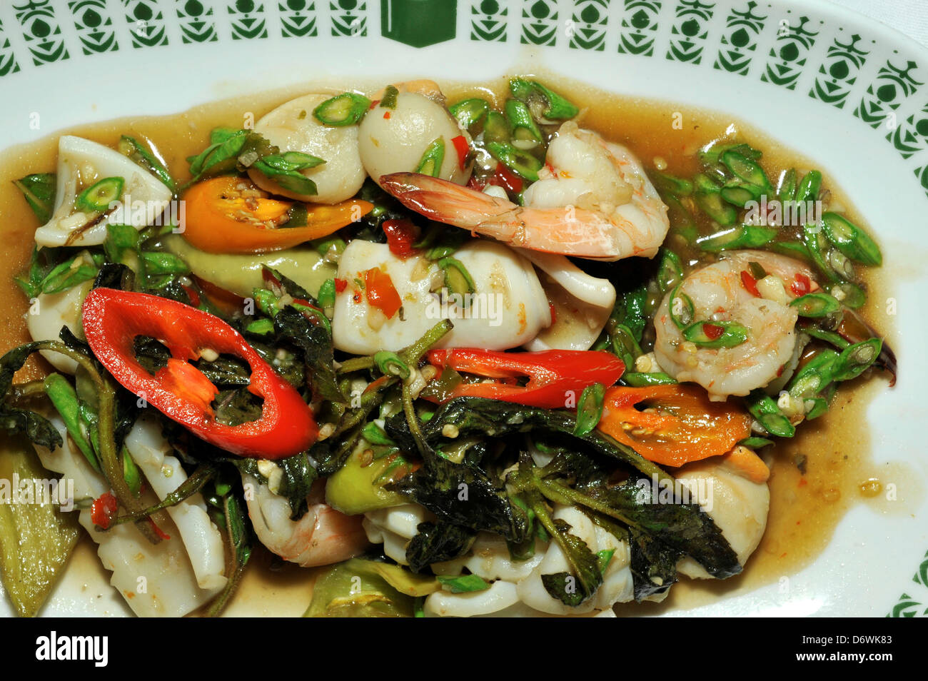 Pad Kaprow Talay Stock Photo - Alamy