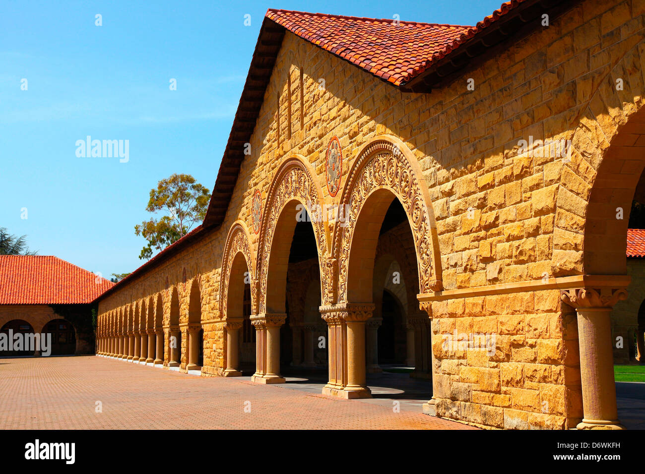 Main Quad, Stanford University, Palo Alto, California Stock Photo - Alamy