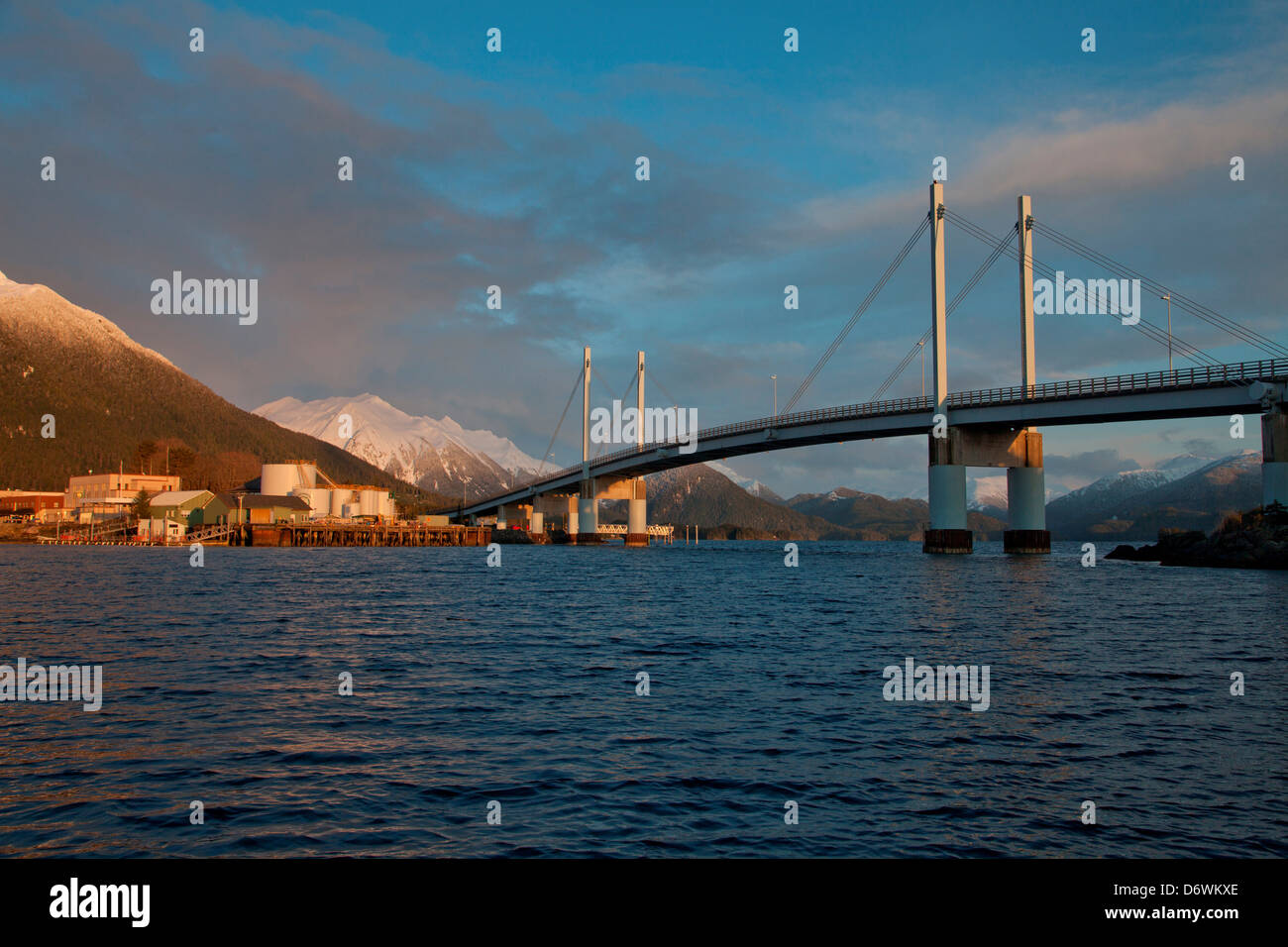 USA, Alaska, Sitka, O'Connell Bridge Stock Photo - Alamy