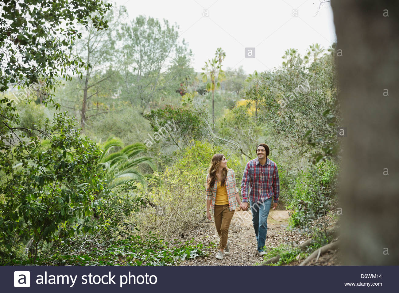 Forest young couple High Resolution Stock Photography and Images - Alamy