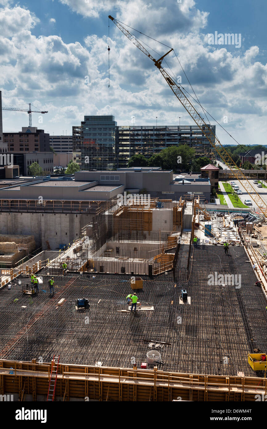 USA, Minnesota, Rochester, Construction site Stock Photo - Alamy