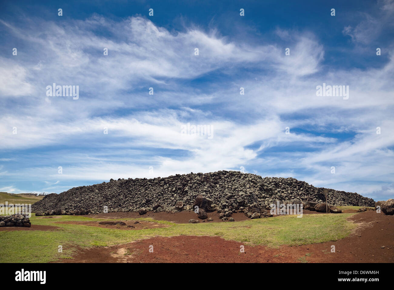 Hawaii, North Kohala, Mookini Heiau Stock Photo - Alamy