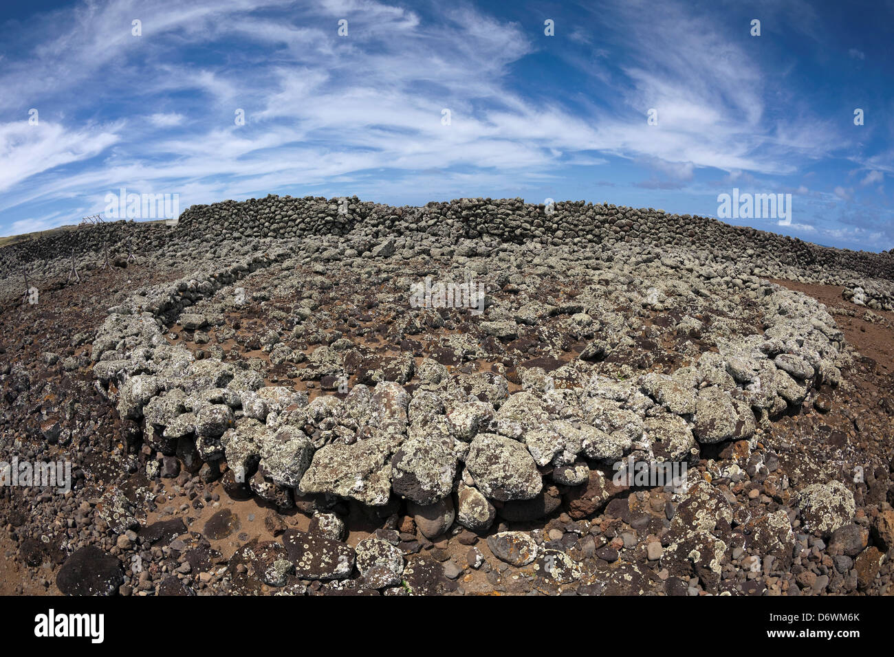 Hawaii, North Kohala, Mookini Heiau Stock Photo - Alamy