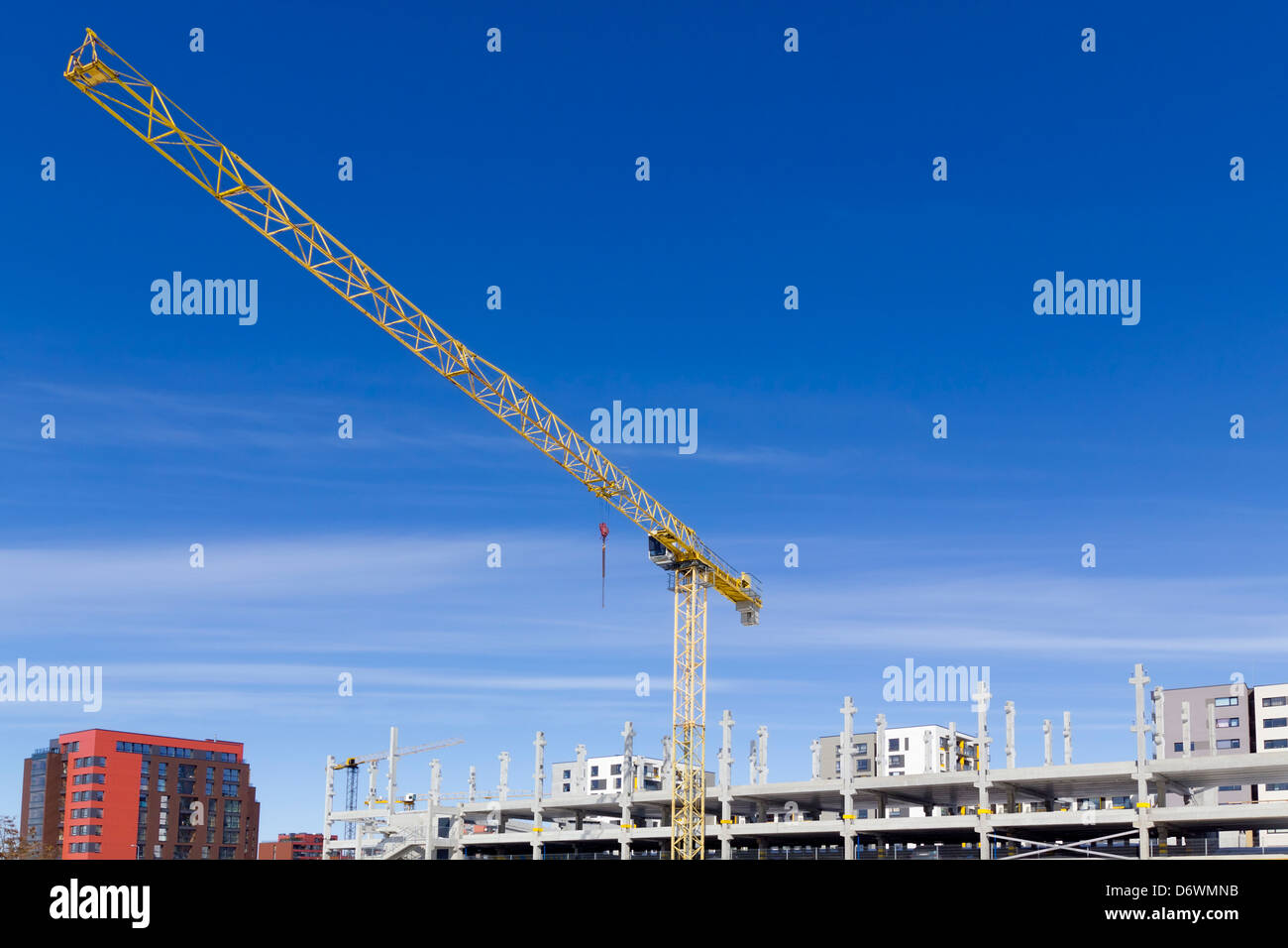 XXI century. All of us together build the new modern city concept ...