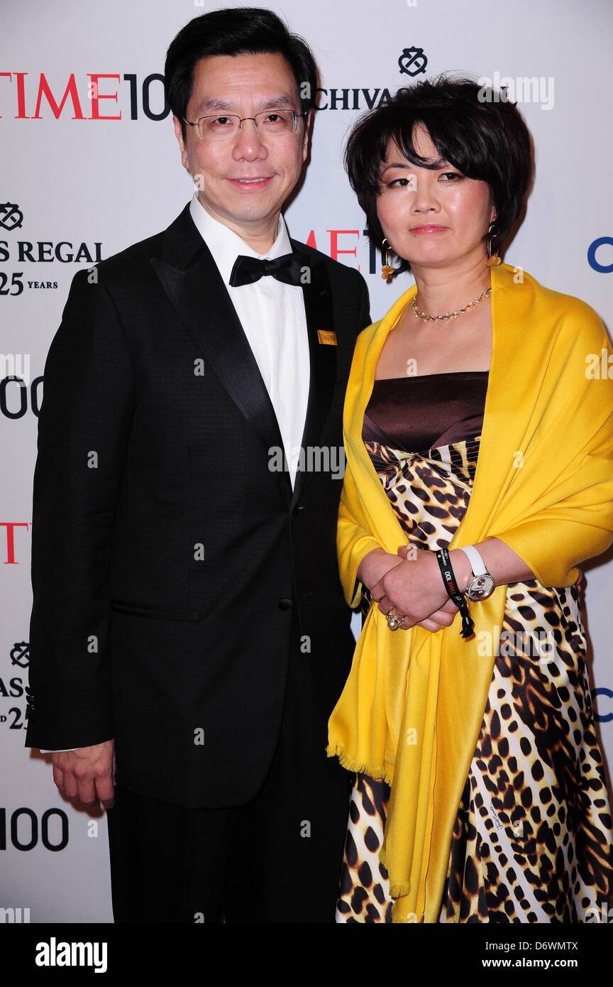 New York, USA. 23rd April, 2013. Kai-Fu Lee at arrivals for TIME 100 ...