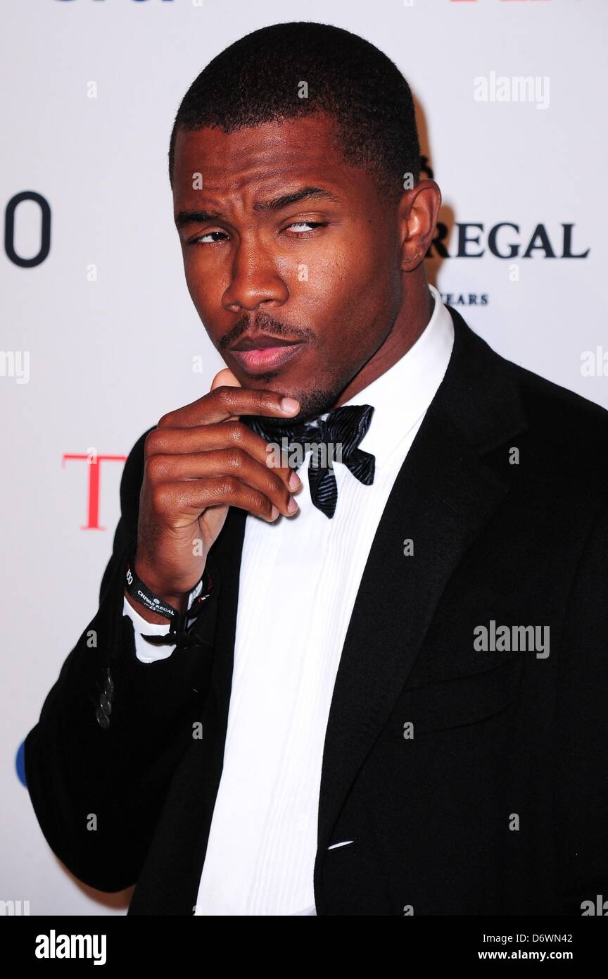 New York, USA. 23rd April, 2013. Frank Ocean at arrivals for TIME 100 ...