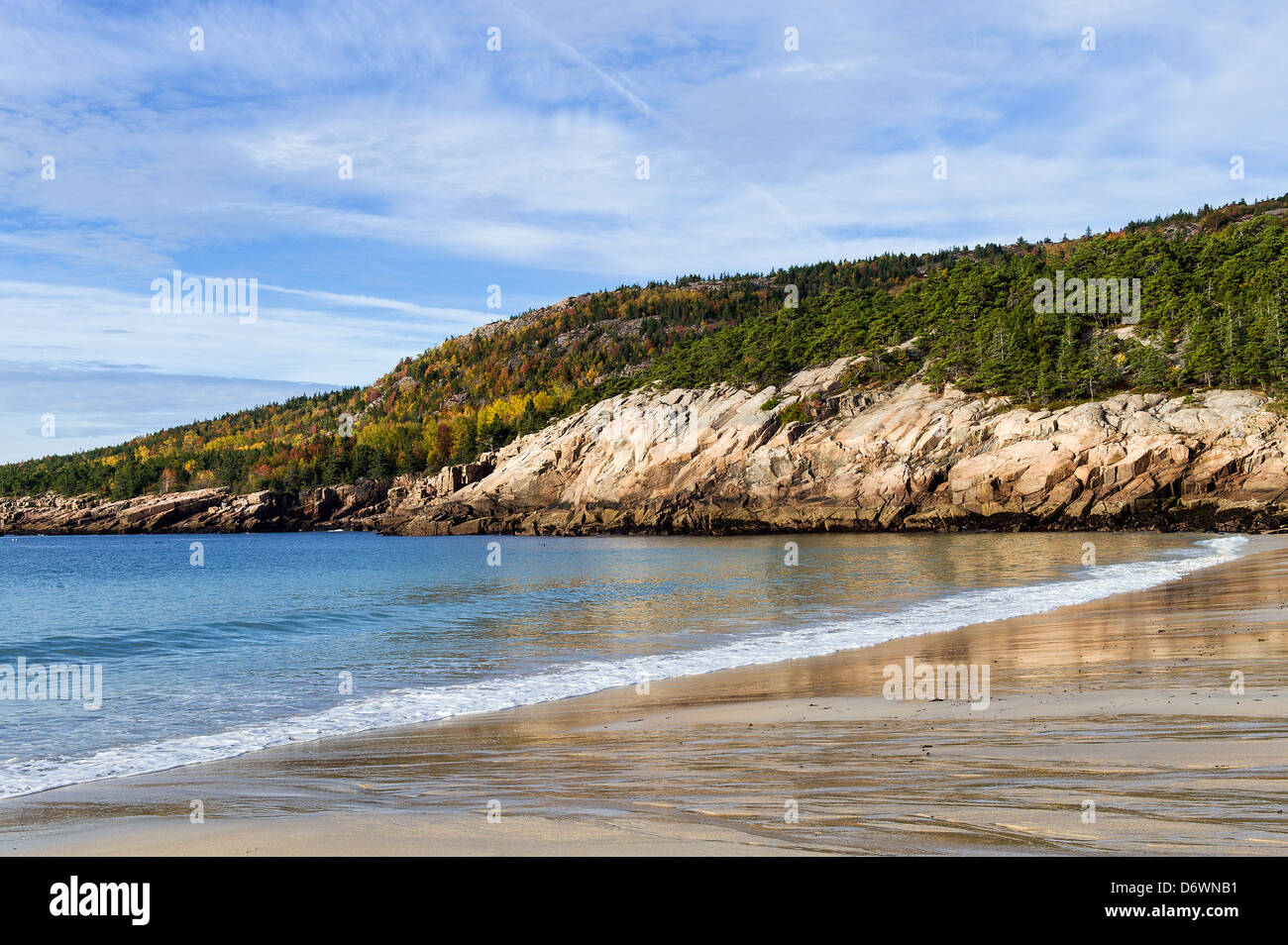 Sand beach acadia national park hi-res stock photography and images - Alamy