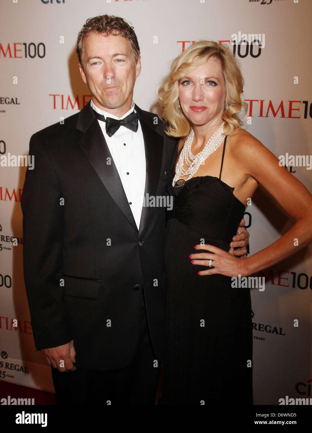 New York, USA. 23rd April, 2013. RAND PAUL and his wife KELLEY PAUL ...