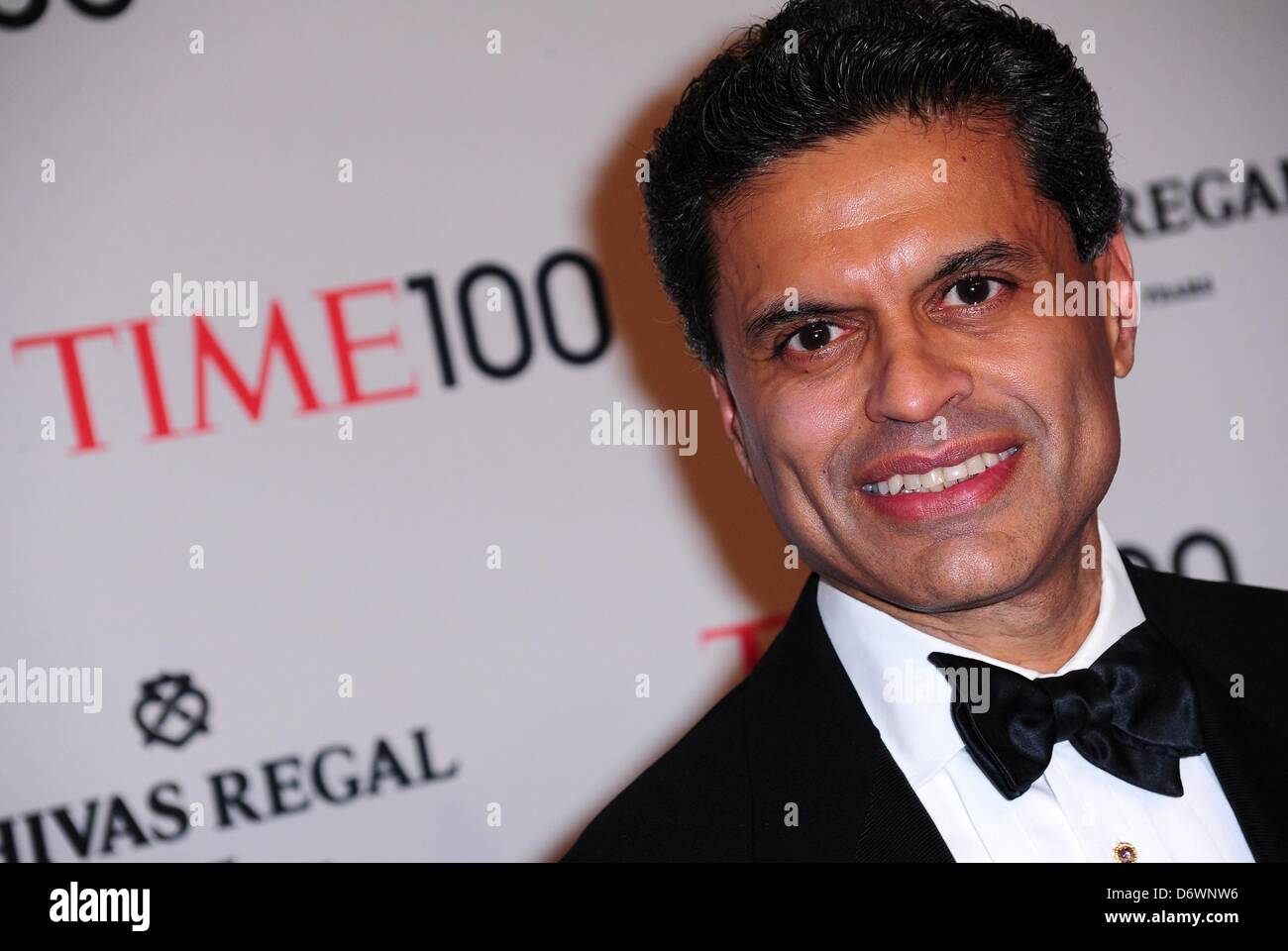 New York, USA. Fareed Zakaria at arrivals for TIME 100 Gala - Part 2 ...