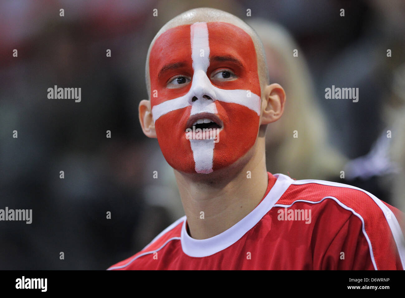 Sports fan, face paint hi-res stock photography and images - Alamy