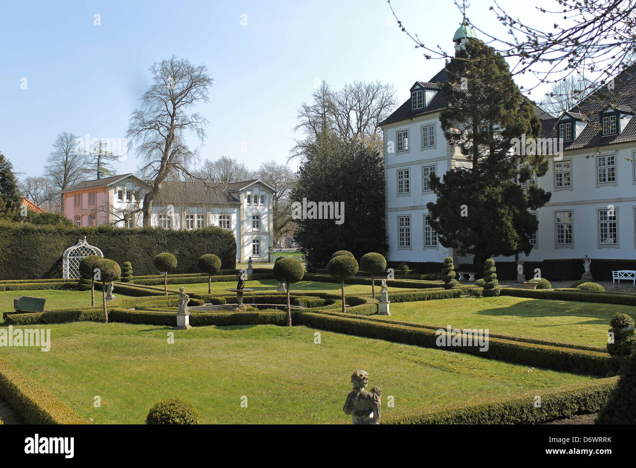 Panker, Germany, Cavalier's House and Mansion on Panker Stock Photo - Alamy
