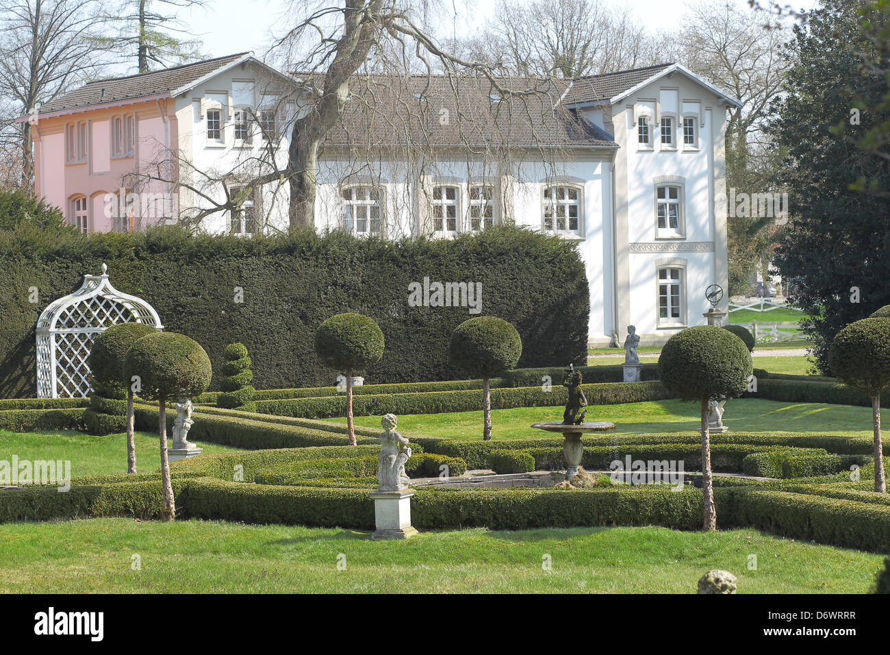 Panker, Germany, Kavaliershaus on Panker Stock Photo - Alamy