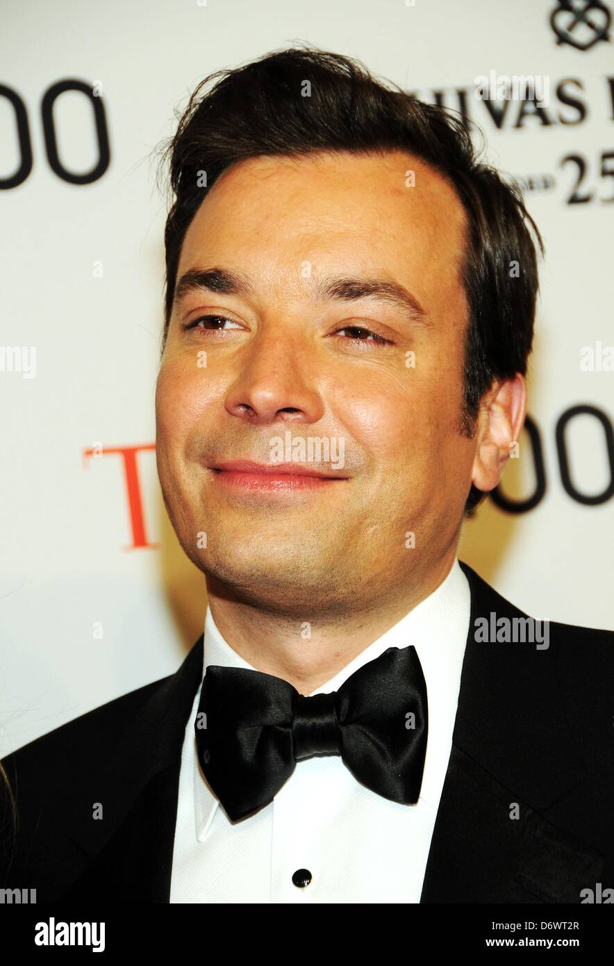 New York, USA. 23rd April, 2013. Jimmy Fallon at arrivals for TIME 100 ...