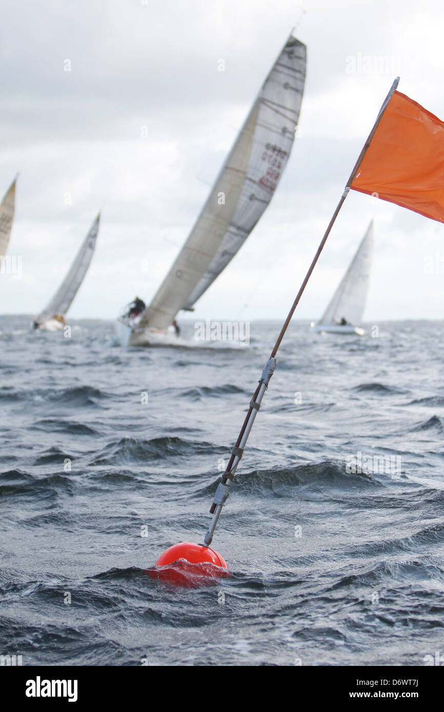 Sailing Boat Race Buoy Stock Photos & Sailing Boat Race Buoy Stock ...