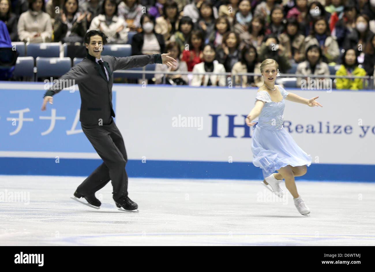 Kaitlyn Weaver & Andrew Poje (CAN), APRIL 11, 2013 - Figure Skating : the short dance during the ...