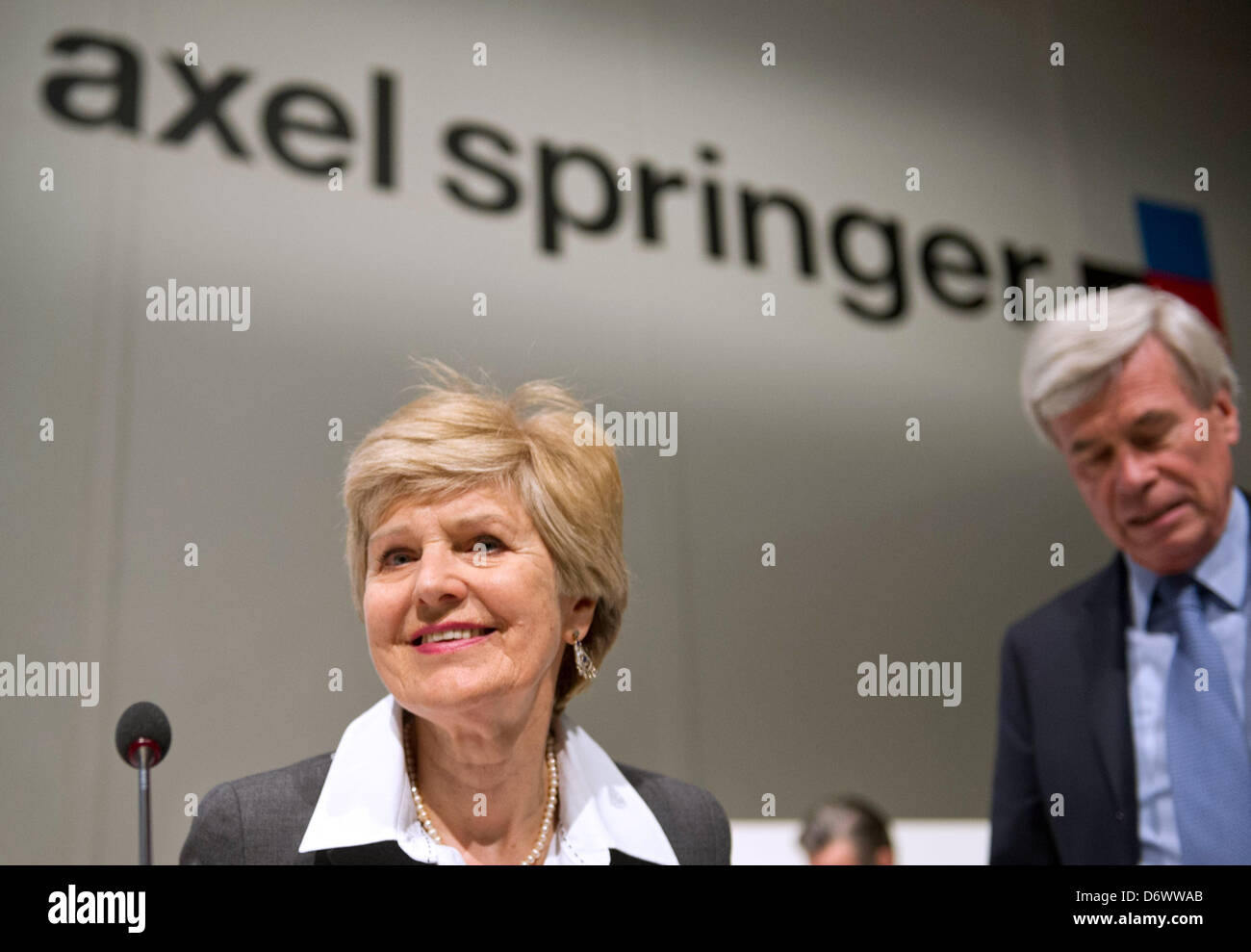 Friede springer hi-res stock photography and images - Alamy