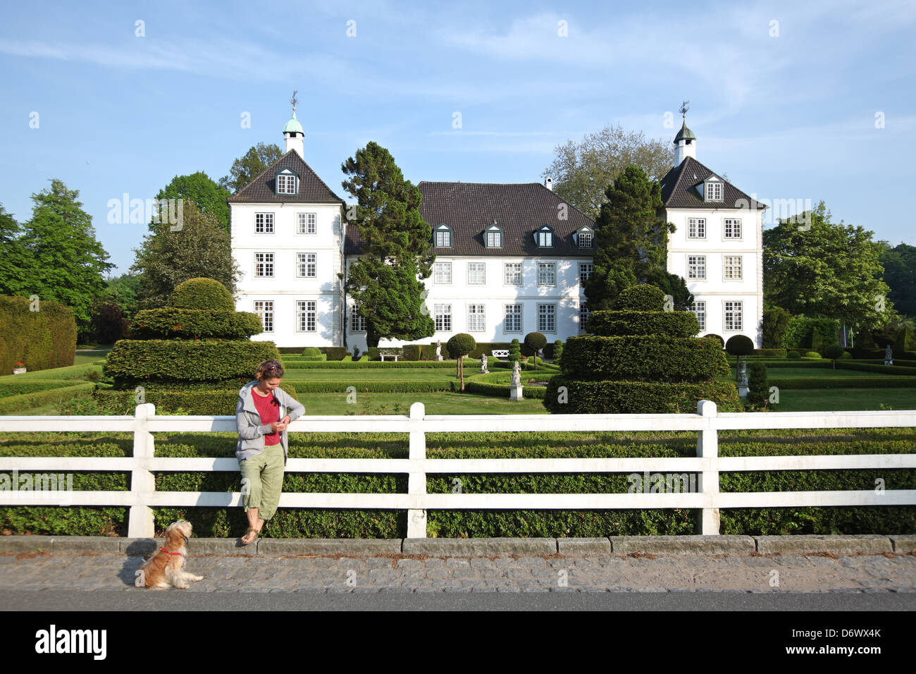 Panker, Germany, mansion on Panker Stock Photo - Alamy