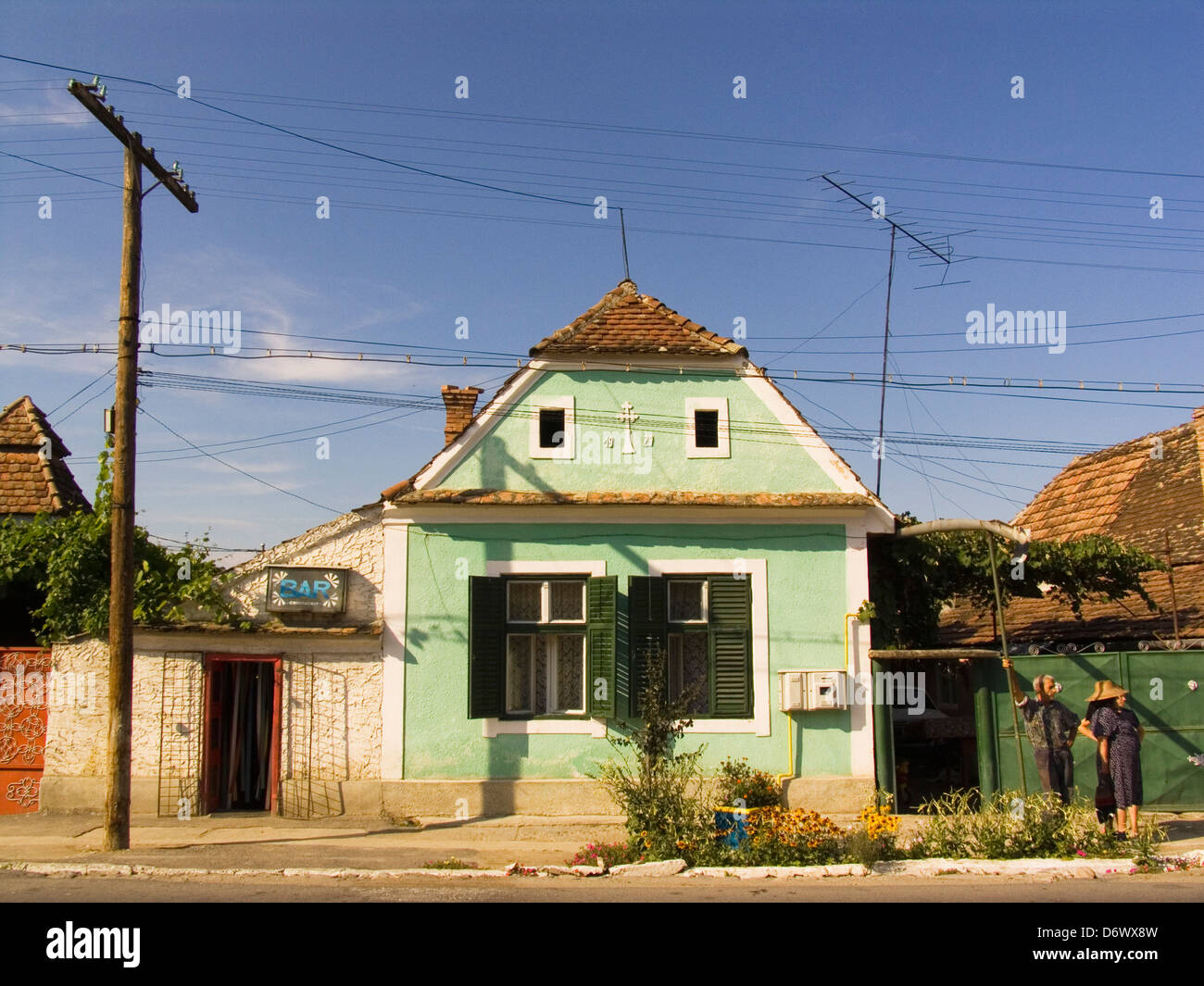 Europe romania transylvania danes village hi-res stock photography and ...
