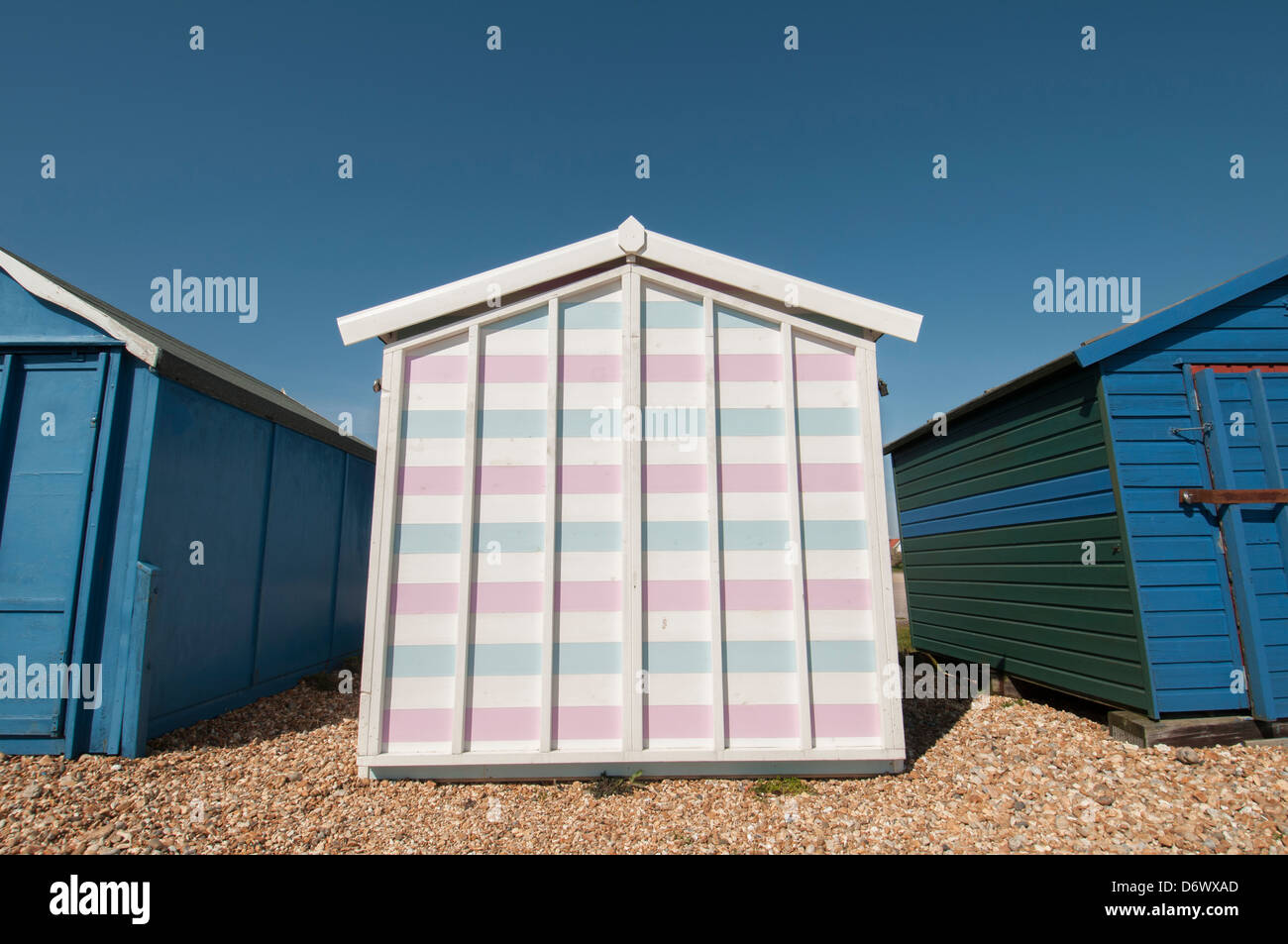 Coloured shed hi-res stock photography and images - Alamy