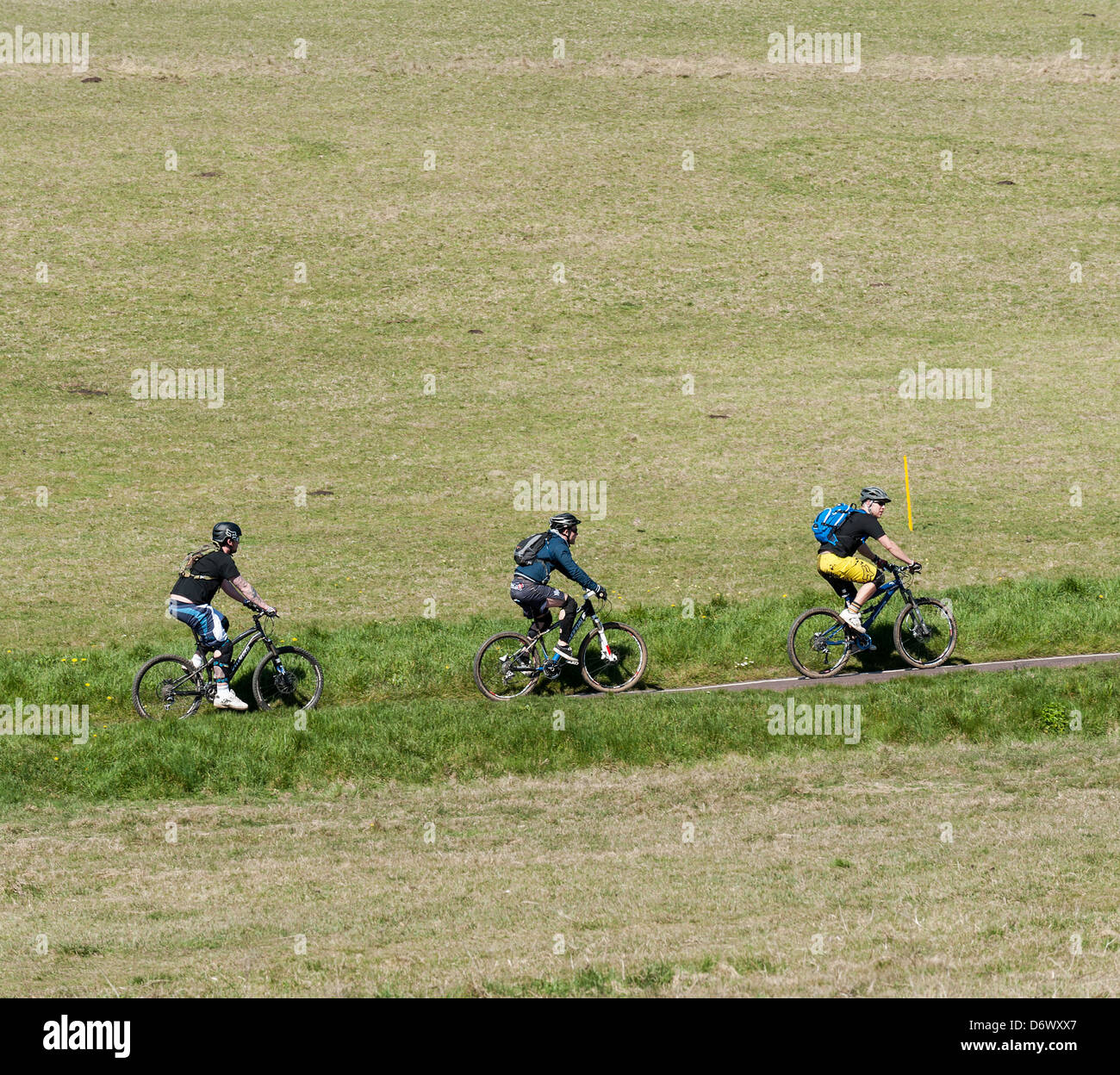Three men cycling hi-res stock photography and images - Alamy