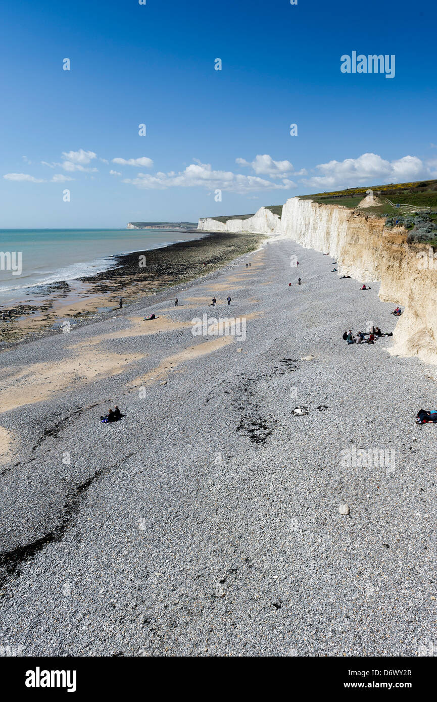White cliffs beach low tide hi-res stock photography and images - Alamy