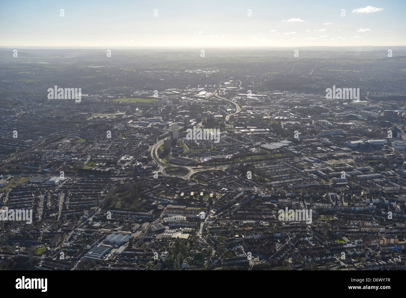 Aerial photograph of Bristol Stock Photo - Alamy
