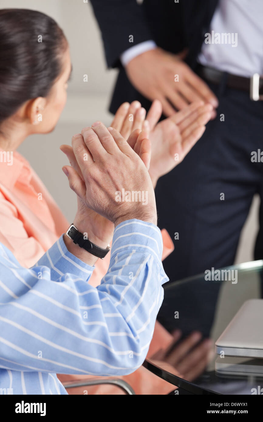 Hand clap hi-res stock photography and images - Alamy