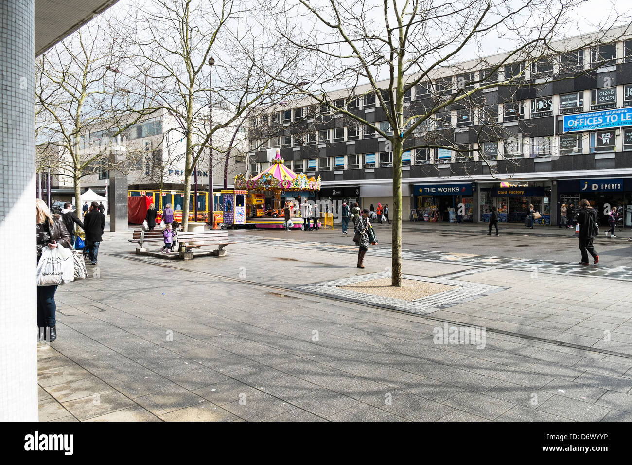 Basildon Town Centre Stock Photo - Alamy